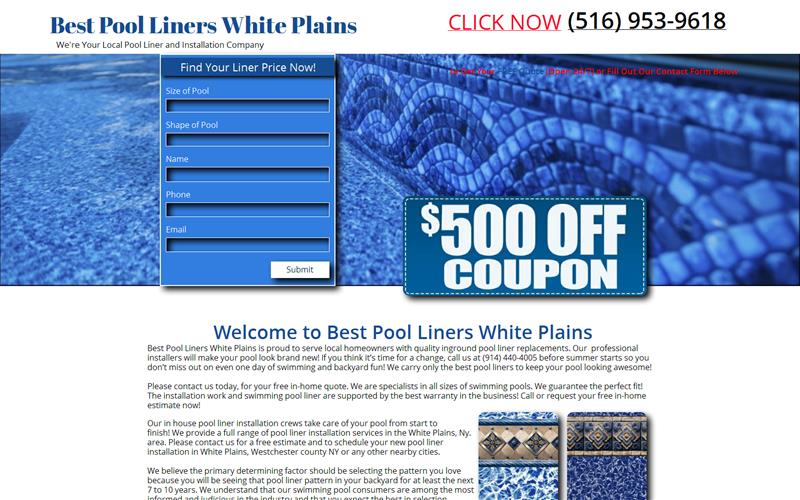 Best Pool Liners White Plains