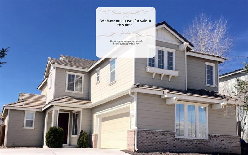 Reno Nevada House For Sale