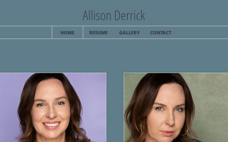 HOME [allisonderrick.com]