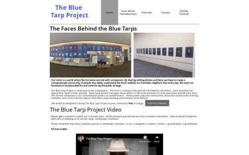 The Blue Tarp Project - The Faces Behind the Tarps