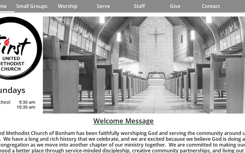 Welcome [fumc-bonham.org]