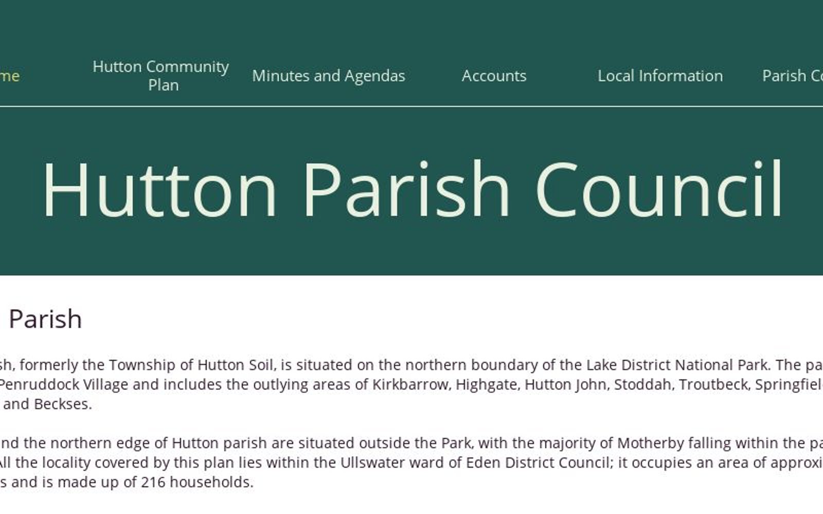 Home [huttonparishcouncil.org]