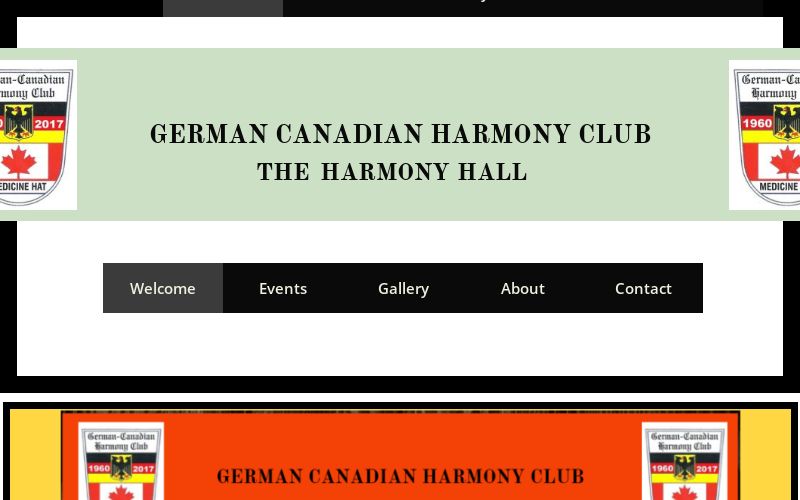 An overview of the German Canadian Harmony Club and Harmony Hall in ...