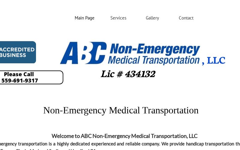 Handicap and Medical Transportation Fresno CA | Clovis CA