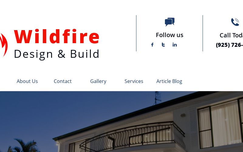 New Home Construction & Restoration | Wildfire Design & Build