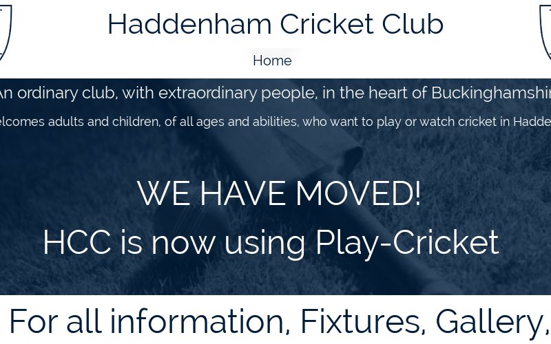 Home [www.haddenhamcricketclub.co.uk]