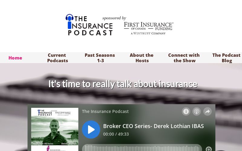 The Insurance Podcast- The podcast dedicated to the insurance industry