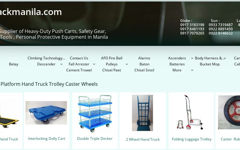 Source of Heavy-Duty Push Carts & Hand Trucks for Industrial, Warehouse ...