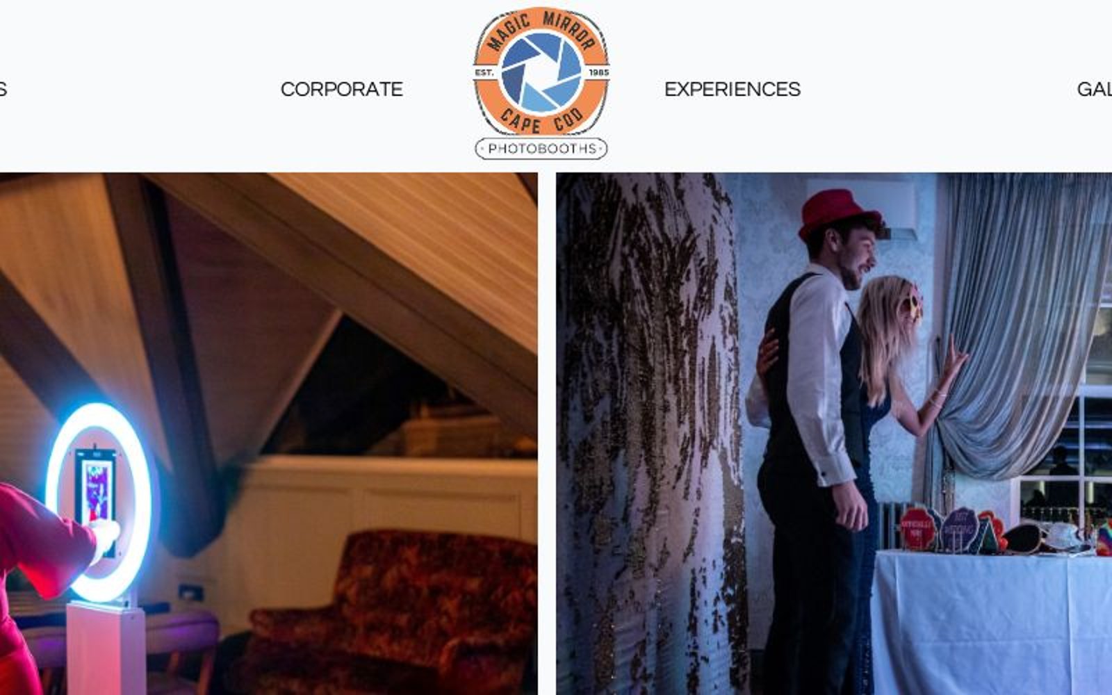 Cape Cod Photo Booth l Magic Mirror Cape Cod I Magic Mirror Photo Booth ...