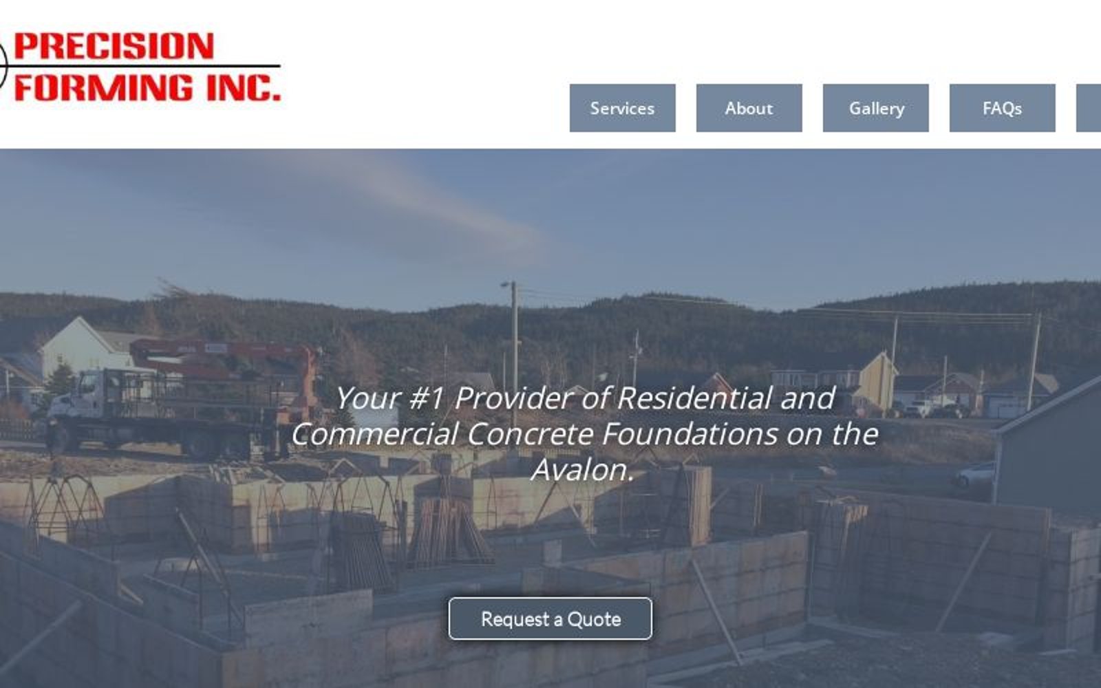 Home [precisionforming.ca]