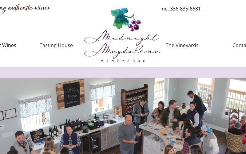 Midnight Magdalena Vineyards | Dry Wines In The Swan Creek AVA