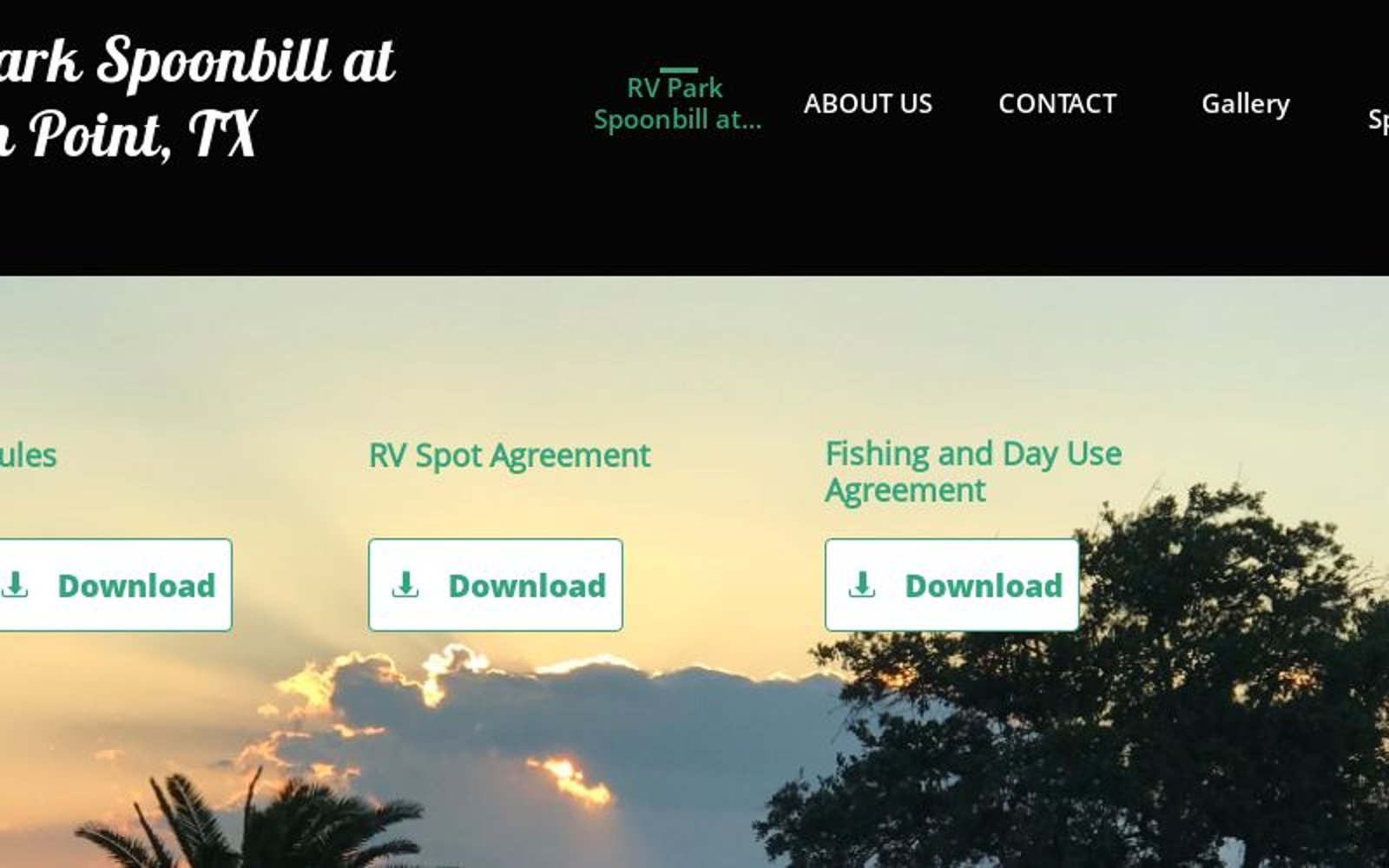 RV Park Spoonbill at Smith Point Best Fishing and Birding Anahuac, Texas