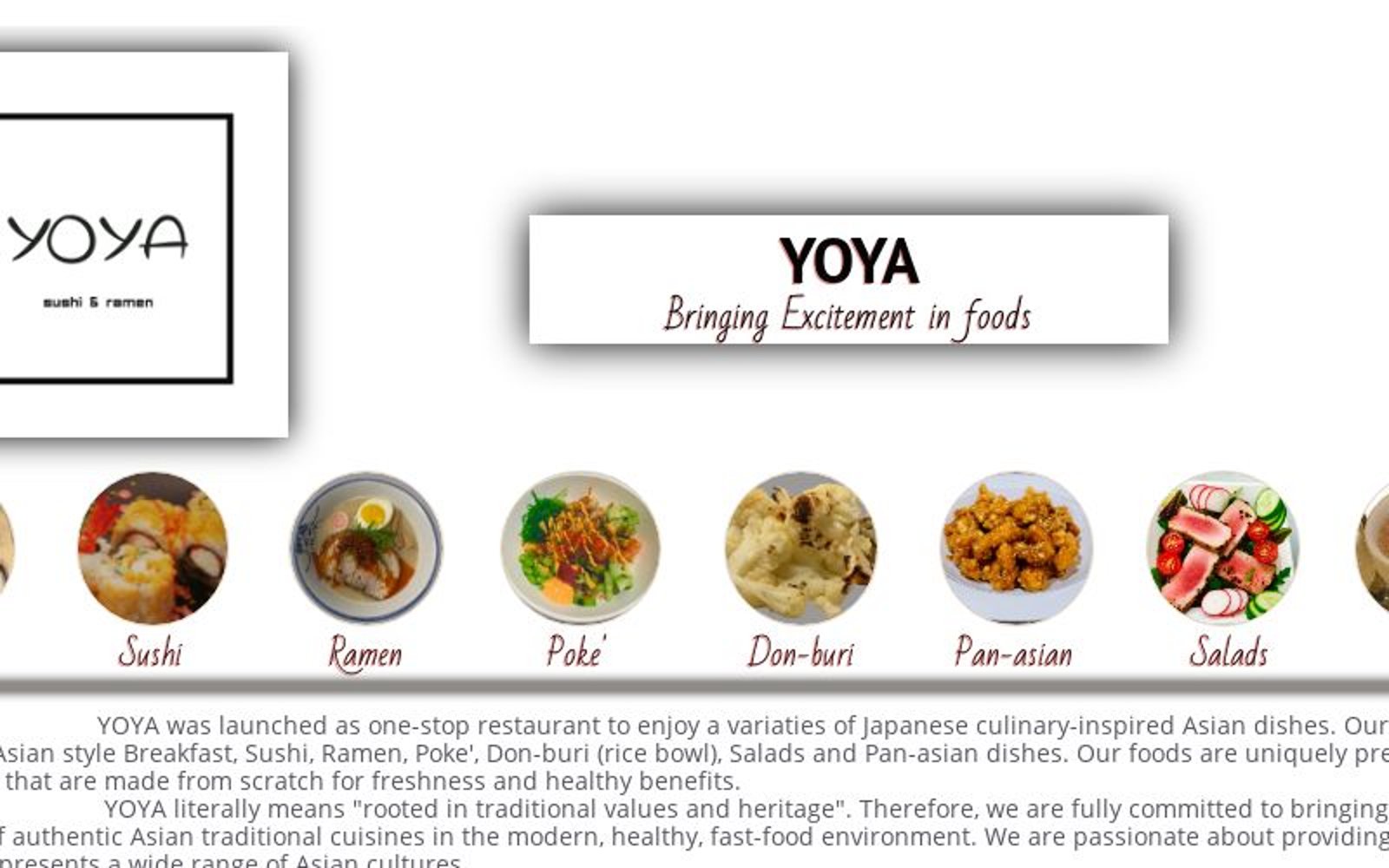 Home [yoyasushi.com]