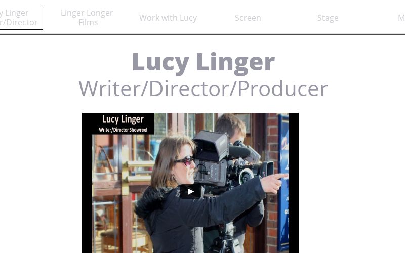 Lucy Linger Writer/Director