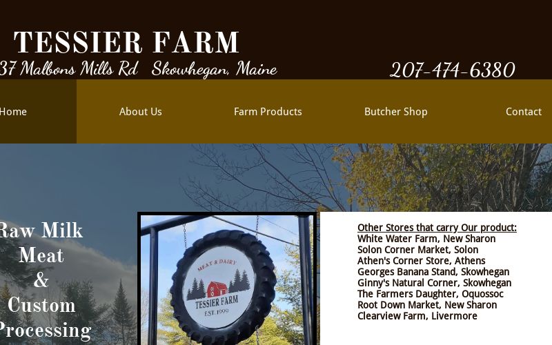Home [tessiersfarm.com]