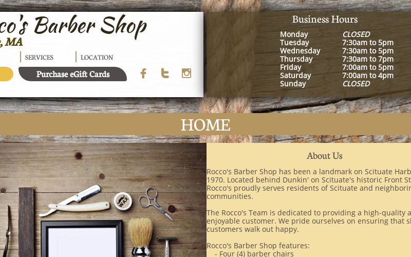 HOME [roccosbarbershop.com]