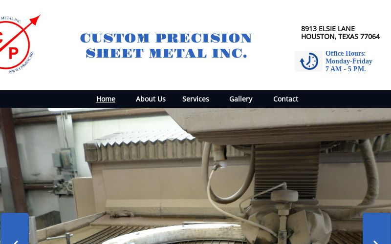 Custom Precision Sheetmetal Inc.