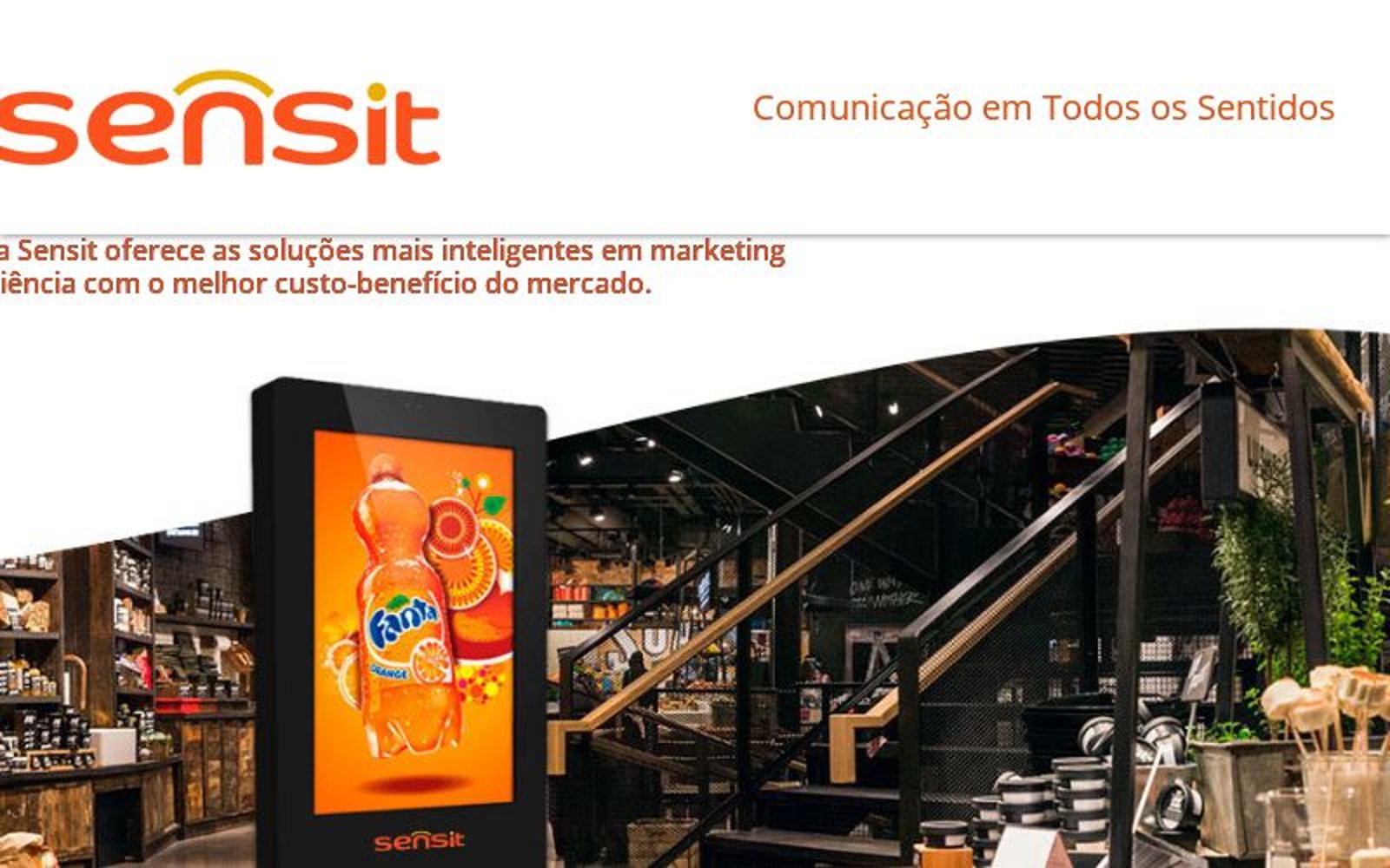 Sensit :: Locação de Mídia Inteligente
