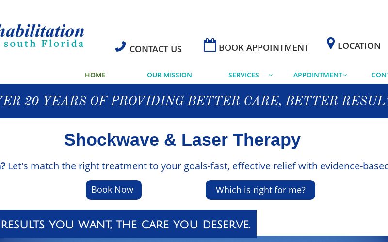 Rehabilitation Of South Florida