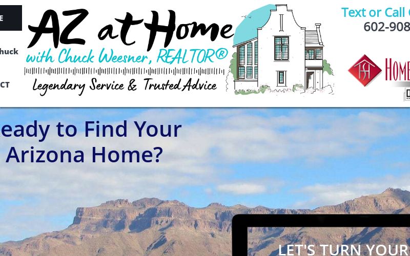 AZ at Home - Chuck Weesner Helping You Find the Home Perfect for You.