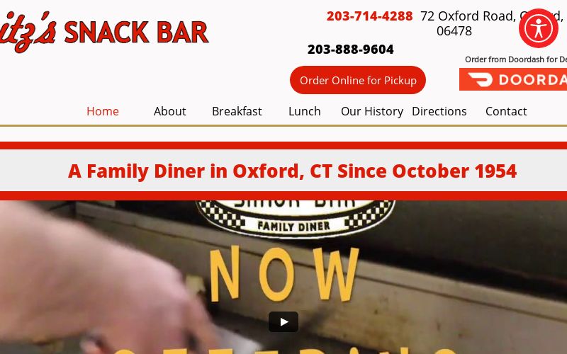 The Original Fritz's Snack Bar Oxford CT