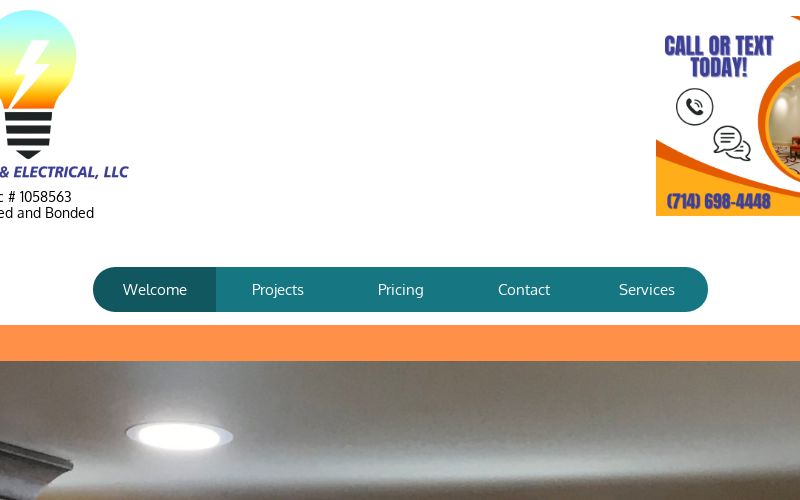 Residential & Commercial Lighting & Electrical Services Orange County