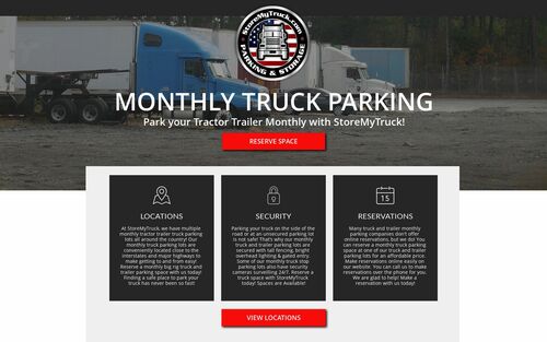 Monthly Tractor Trailer Parking Lots Near Me