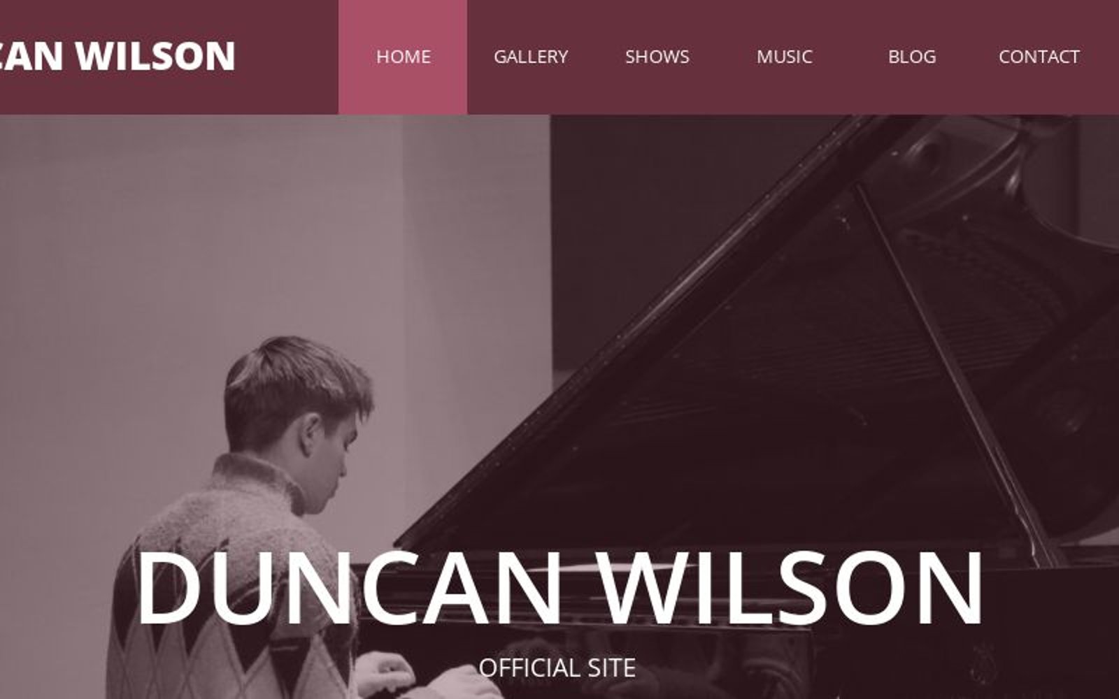 HOME [duncanwilsonmusic.com]