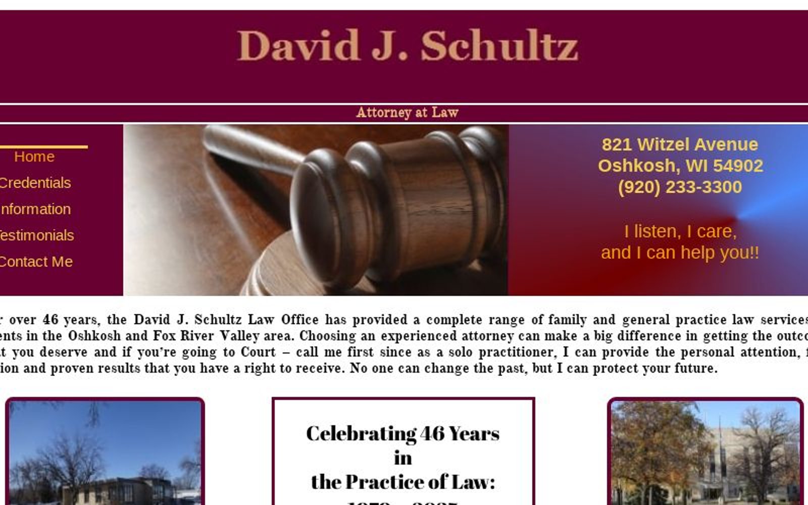 David J. Schultz Law Office | Oshkosh Family Law Attorney