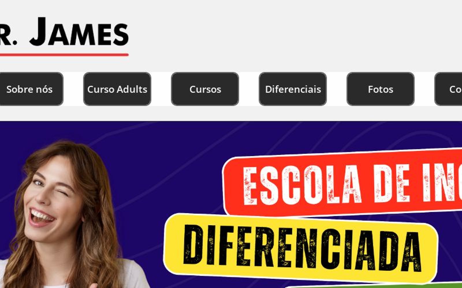 Mr. James - Escola de Inglês