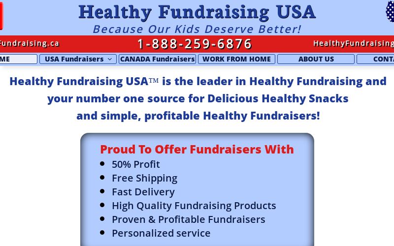 Healthy Fundraising | Healthy Fundraisers | Healthy Snacks