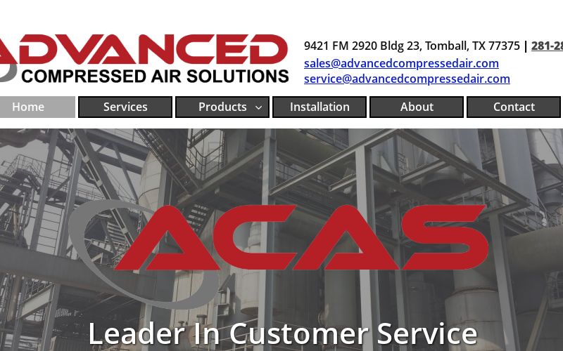 Compressed Air Systems for Sale | Advanced Compressed Air