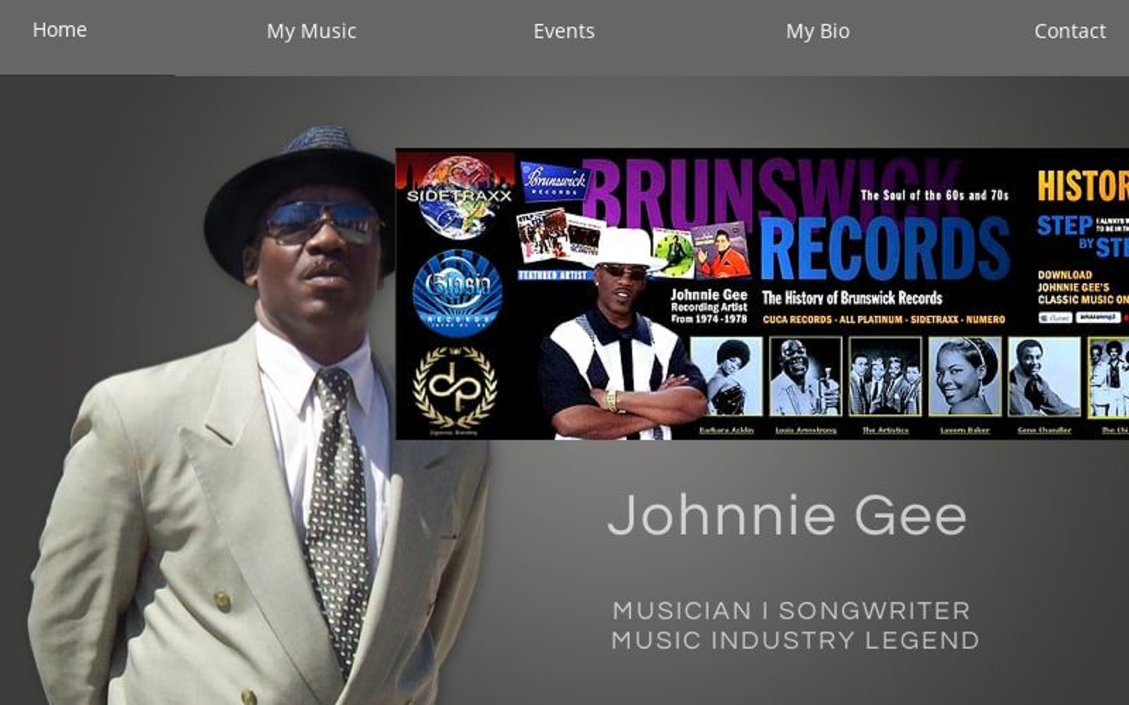 Soul Legend Johnnie Gee