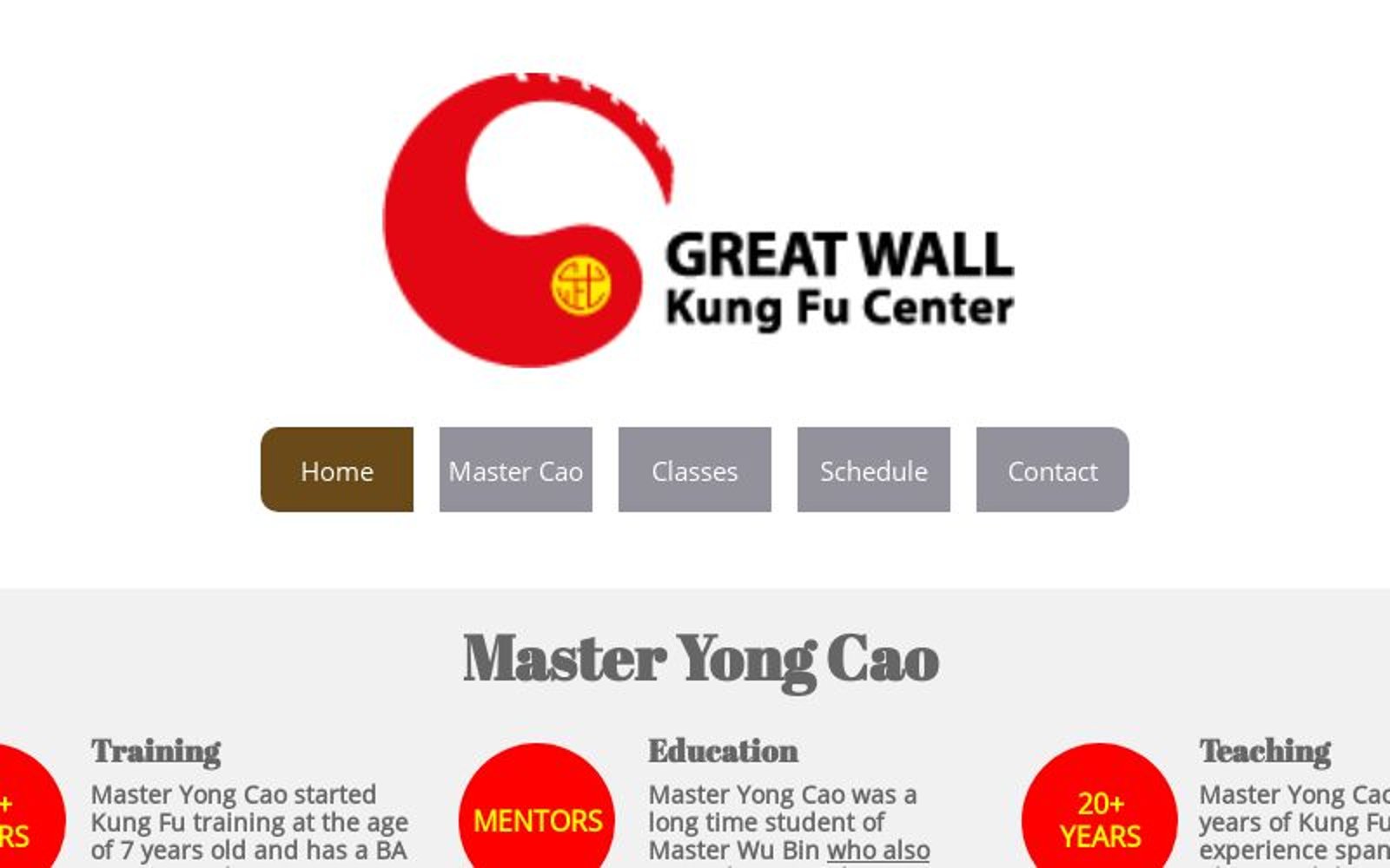 Great Wall Kung Fu - Home