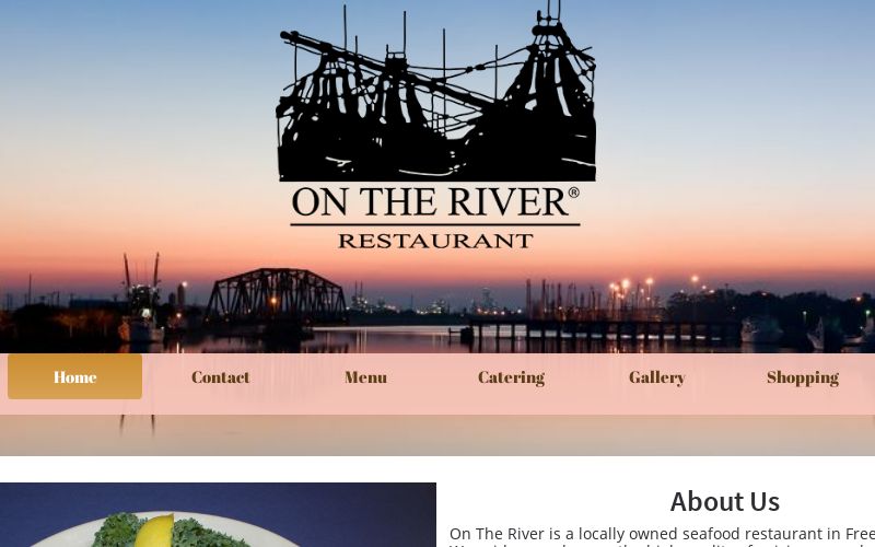 On The River is a locally owned seafood restaurant that prides itself ...