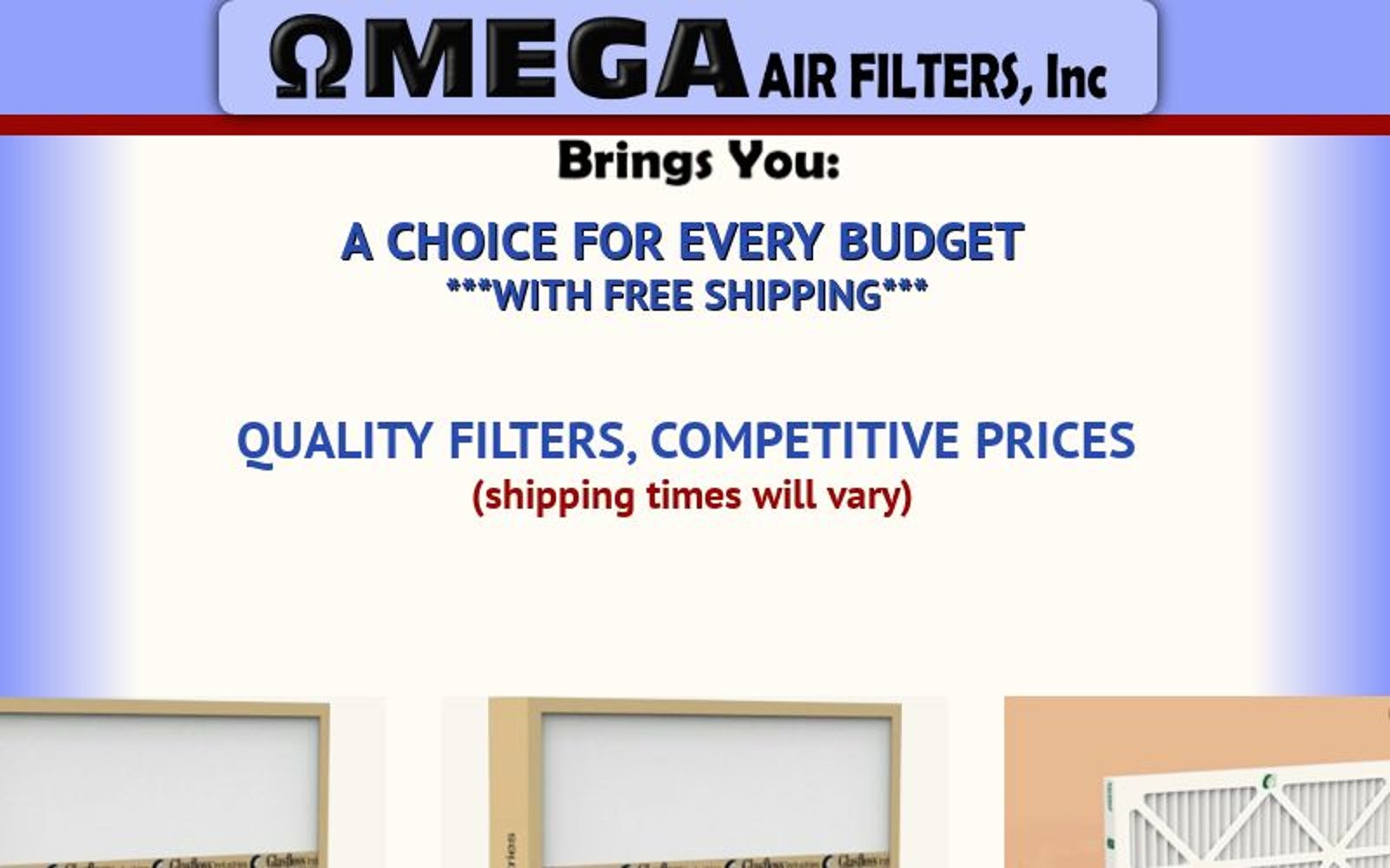 Omega Air Filters