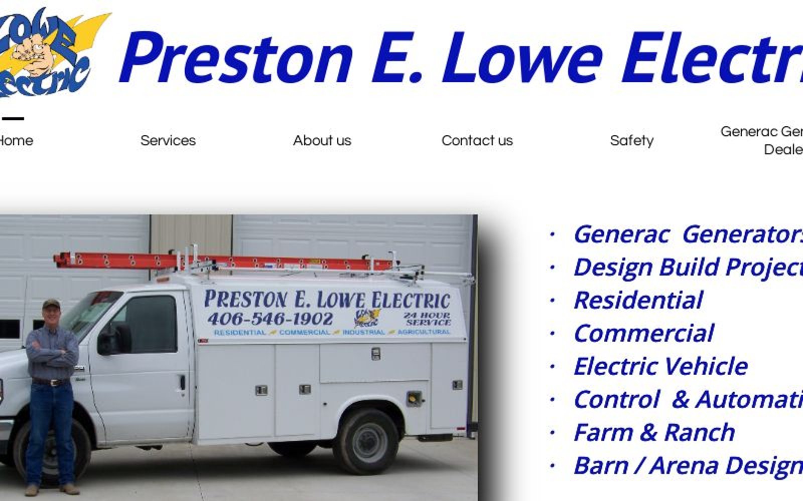 Preston E. Lowe Electric, Bigfork Montana, Electrician, electrical ...