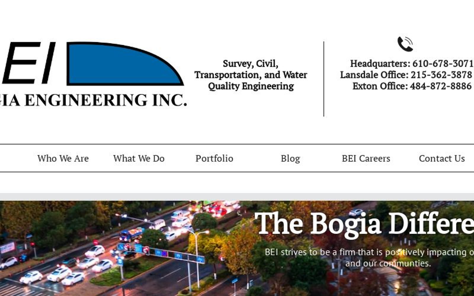 BEI provides Survey Services, Civil Engineering, Traffic Engineering ...