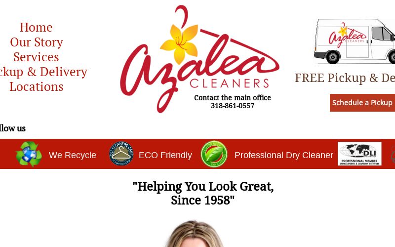 Azalea Cleaners | Shreveport, LA 71106