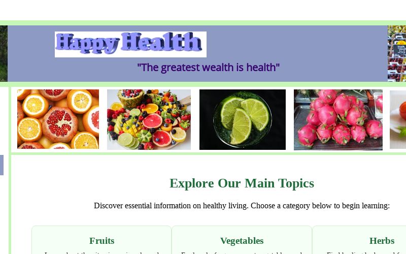 HOME [happyhealth.com]