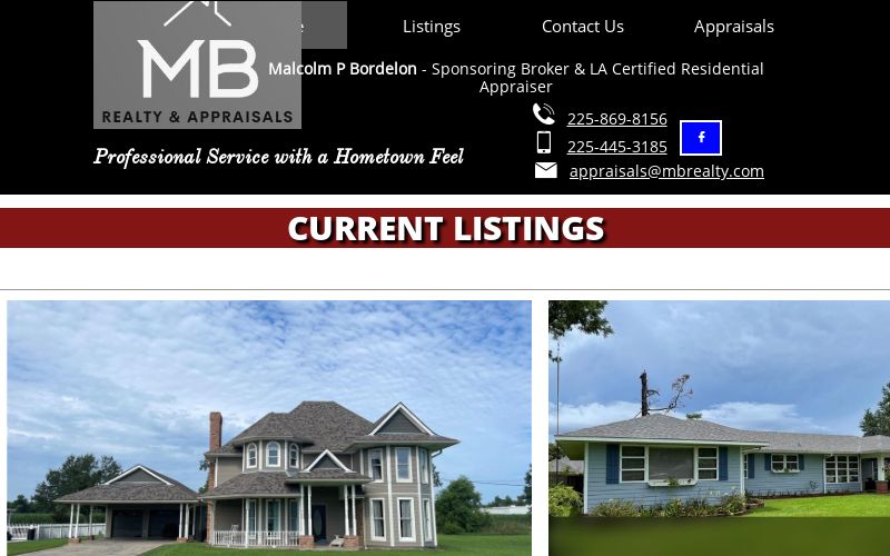 Home [www.appraisals-mbrealty.com]