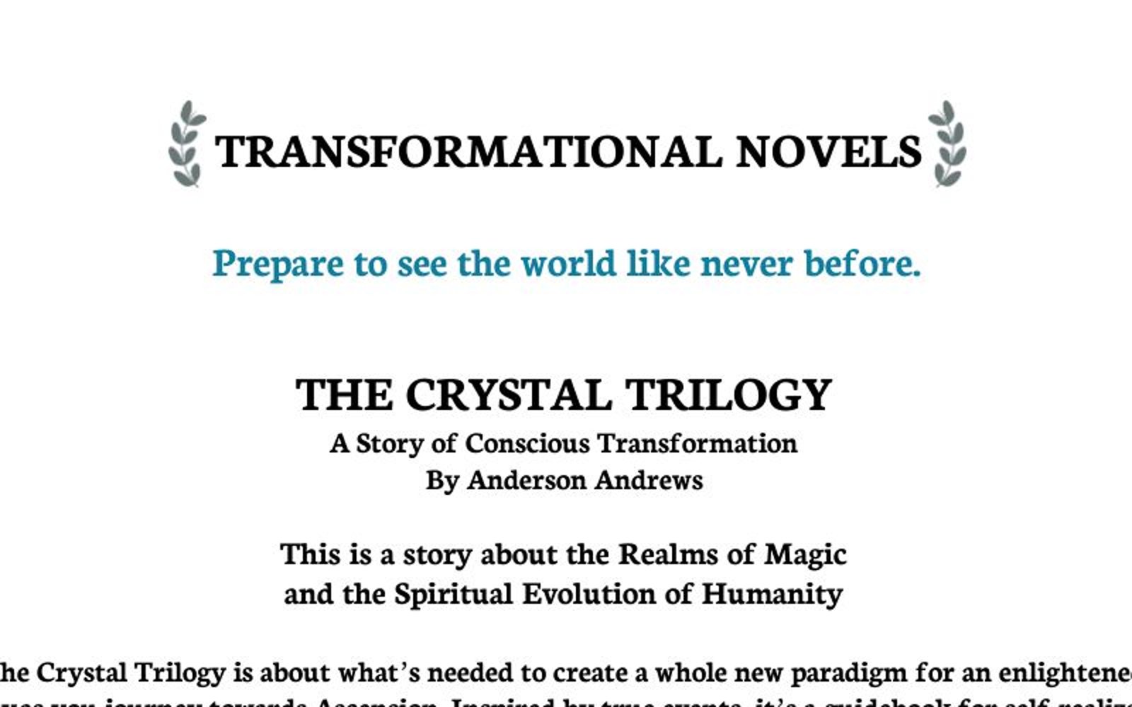 The Crystal Trilogy