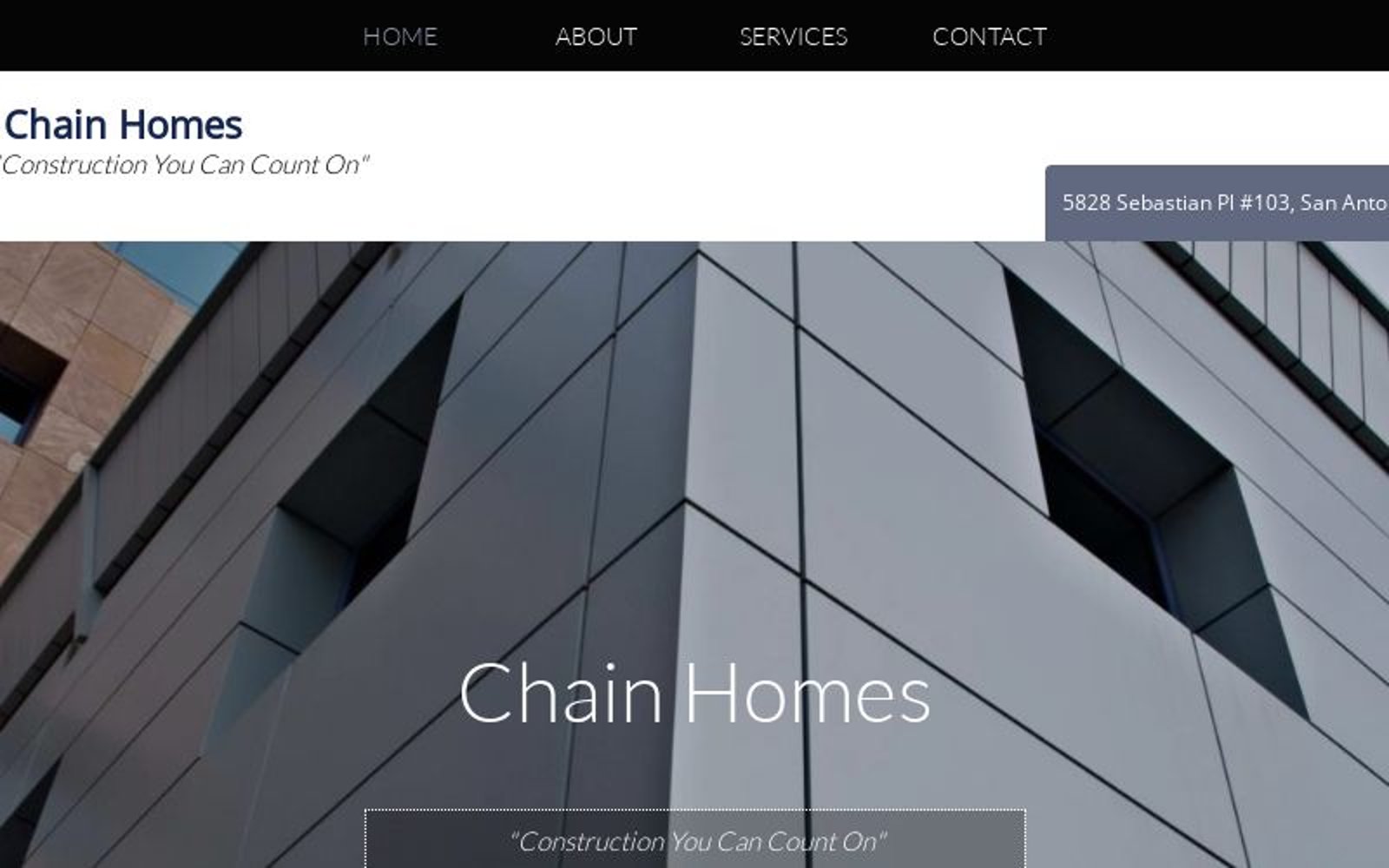 HOME [www.chainhomes.com]