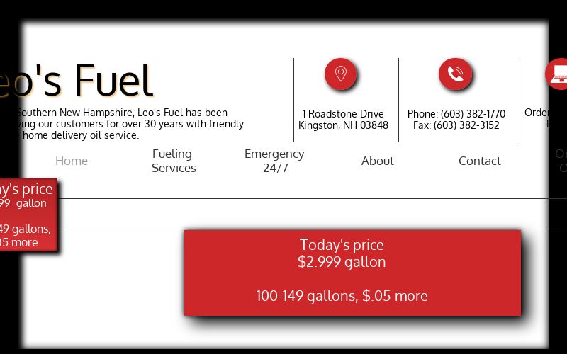 Home [leosfuelnh.com]