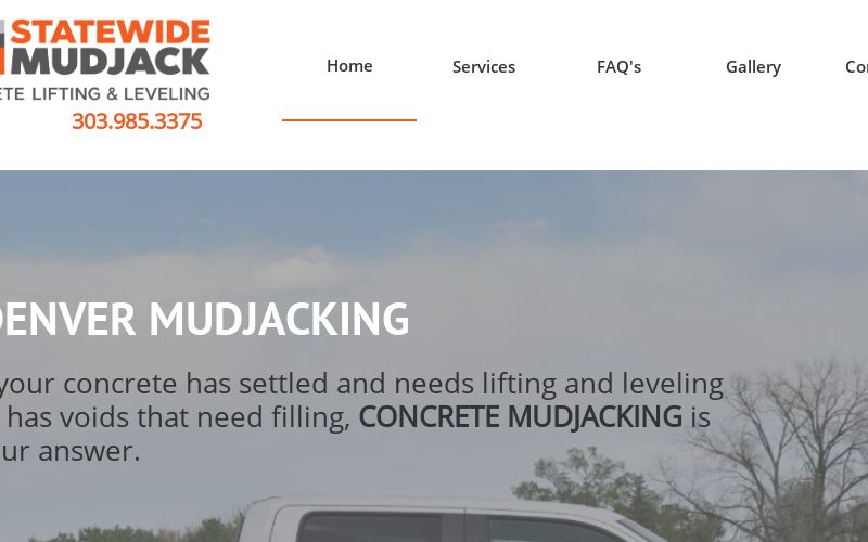 Mudjucking | Arvada | Denver | COLORADO Mudjacking Company