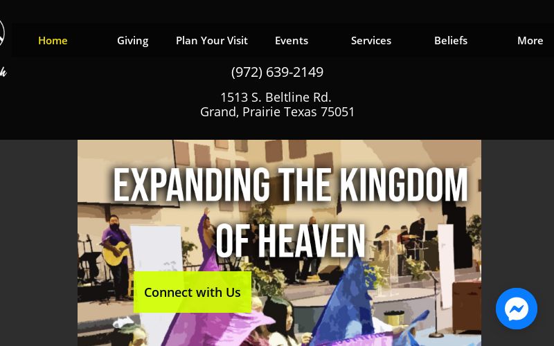 Horeb Church Grand Prairie, Texas Pastor Sam Sanchez