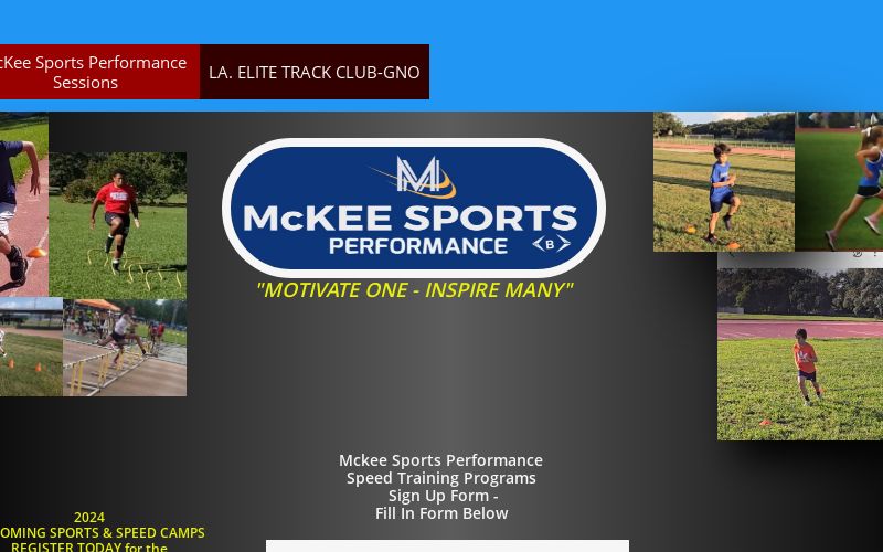 McKee Sports Performance Sessions