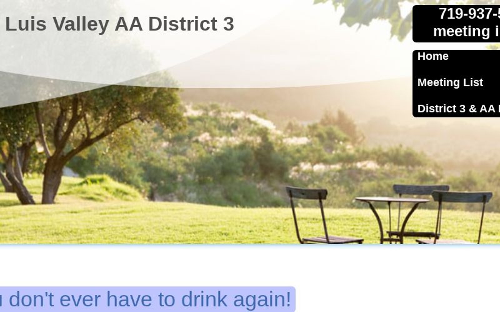 San Luis Valley AA District 3