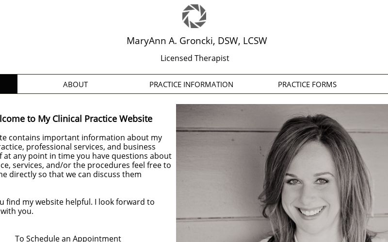 HOME [www.drmaryanngroncki.com]