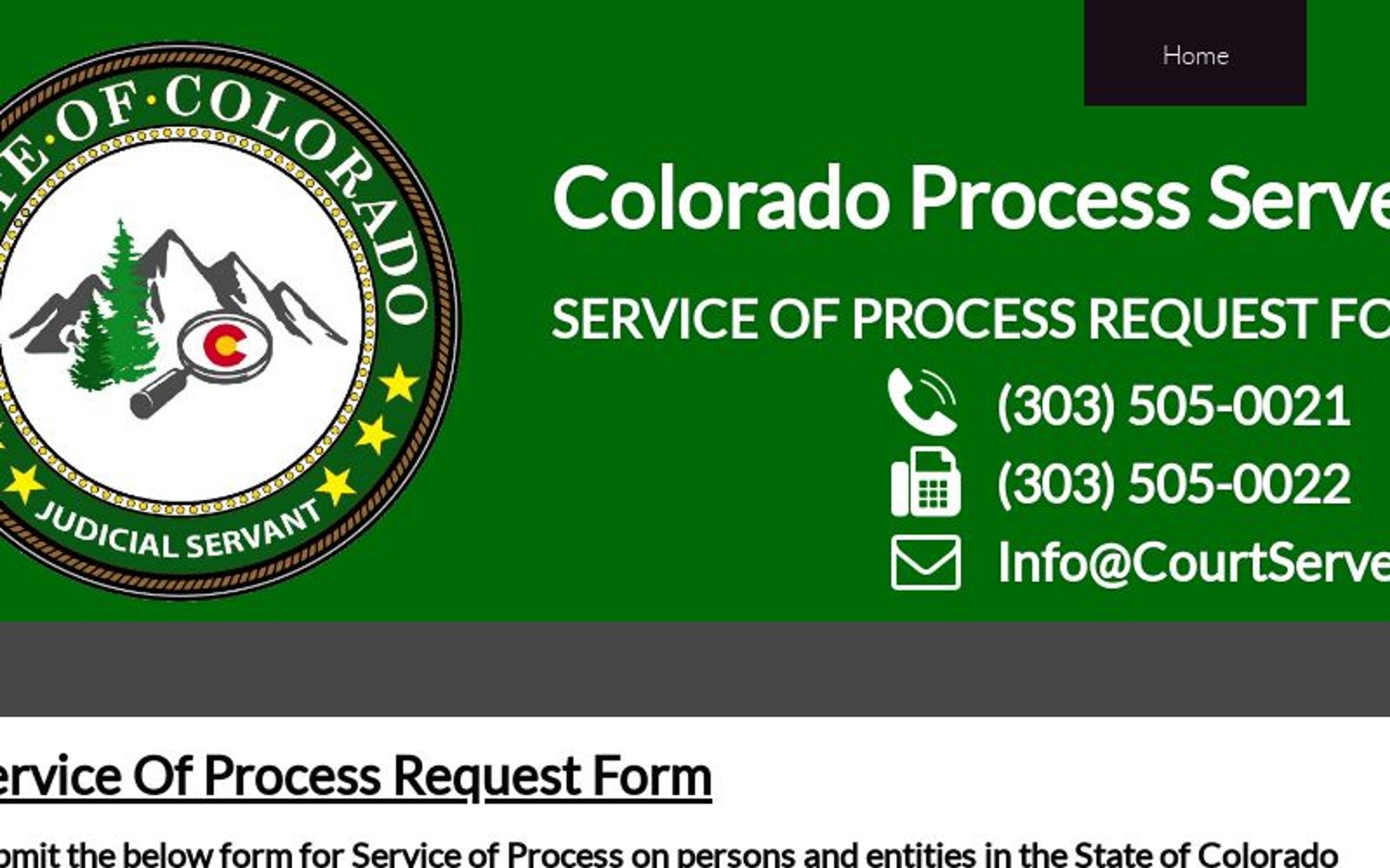 Colorado Court Server